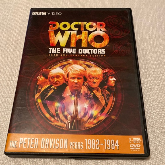 Media | Doctor Who The Five Doctors 25th Anniversary Edition Dvd | Poshmark